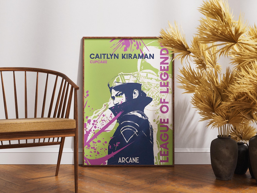 Caitlyn Kiraman Arcane-inspired Poster Digital Printable Wall Art ...