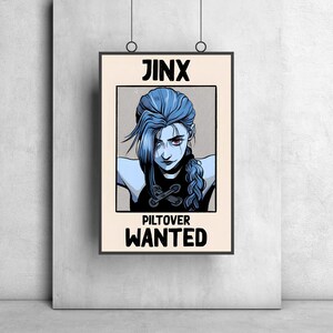 Jinx Wanted Poster - Etsy