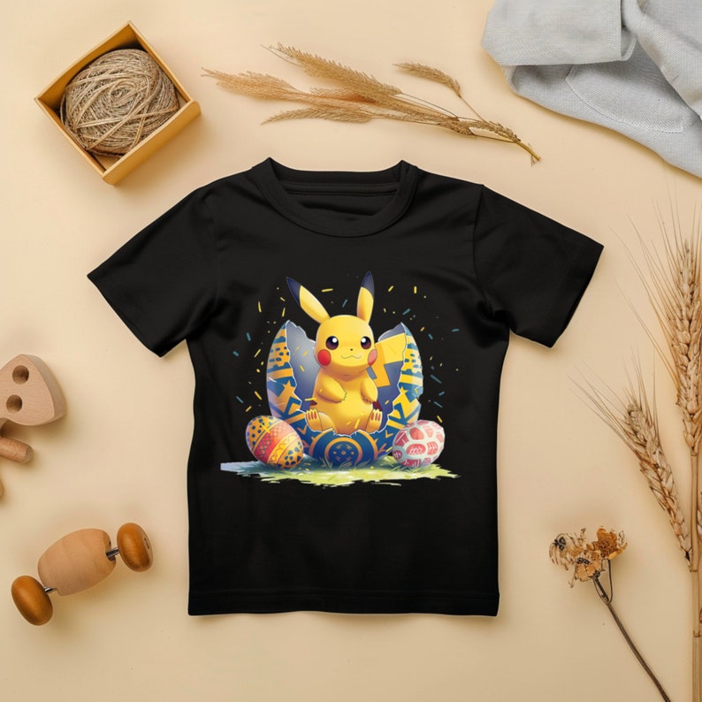 Pikachu Easter Png, Pikachu Sitting in a Giant Half Egg Shell, Pokemon ...