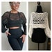 Mesh Boho Midriff Top - Etsy