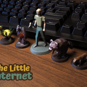 Bob the Woodcutting Bot Figurine: Runescape OSRS 3D Printed Decor - Etsy