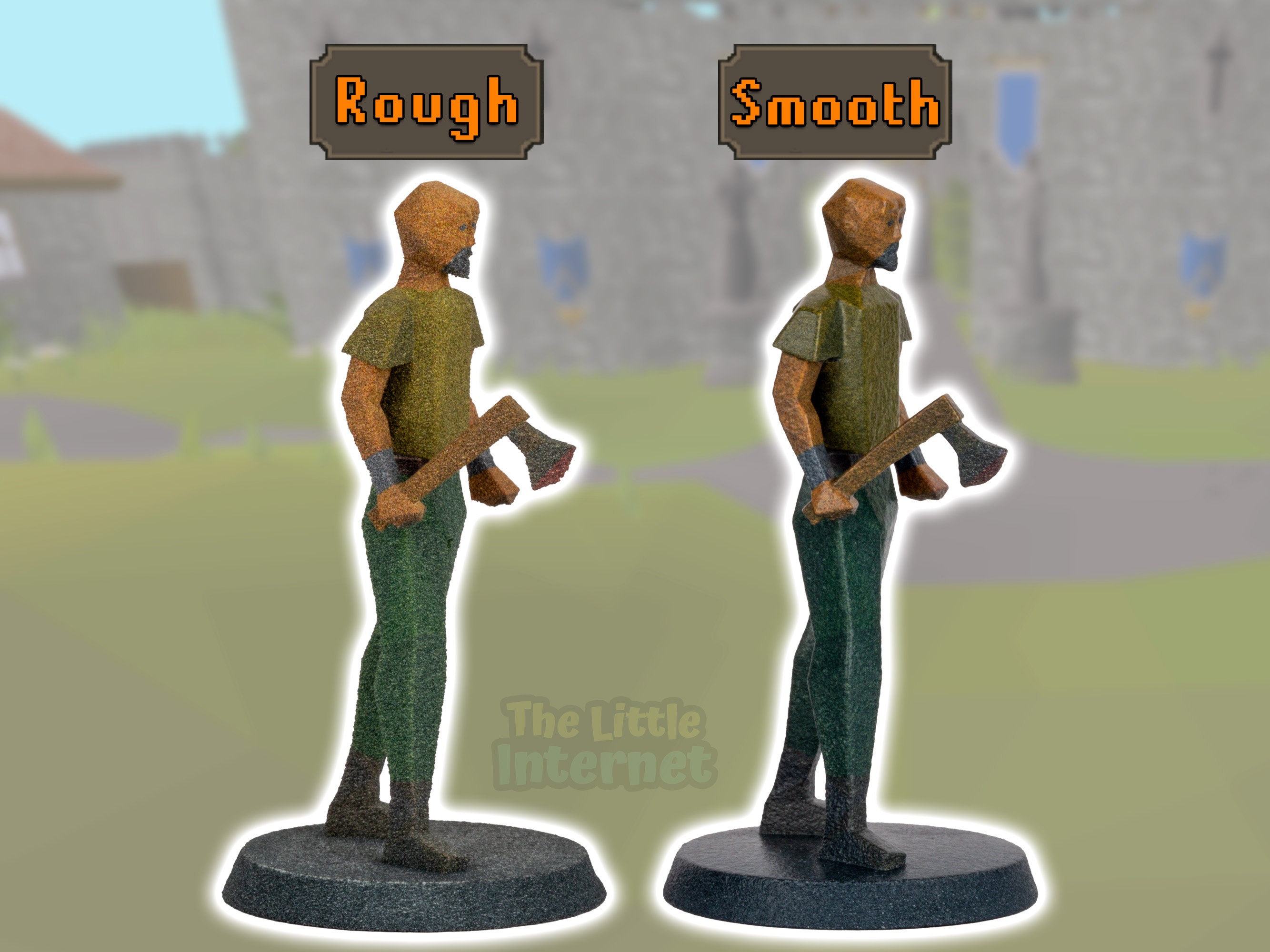 Bob the Woodcutting Bot Figurine: Runescape OSRS 3D Printed Decor - Etsy