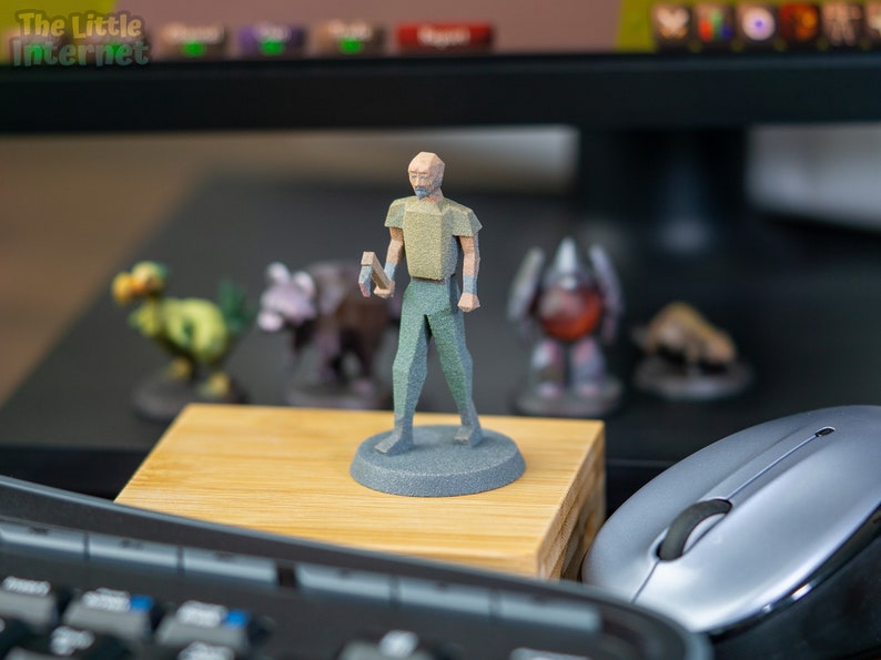 Bob the Woodcutting Bot Figurine: Runescape OSRS 3D Printed Decor - Etsy