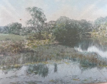 Vintage Framed Wallace Nutting Colored Photograph - Etsy