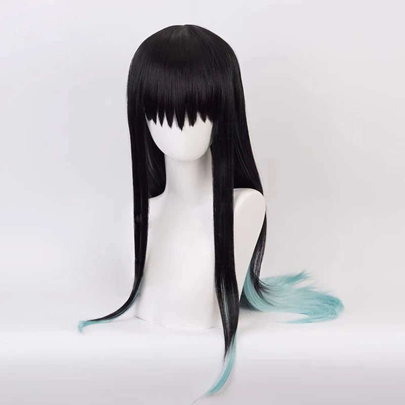 Cosplay Wig / Muichiro Tokito / Anime & Cosplay Events - Etsy