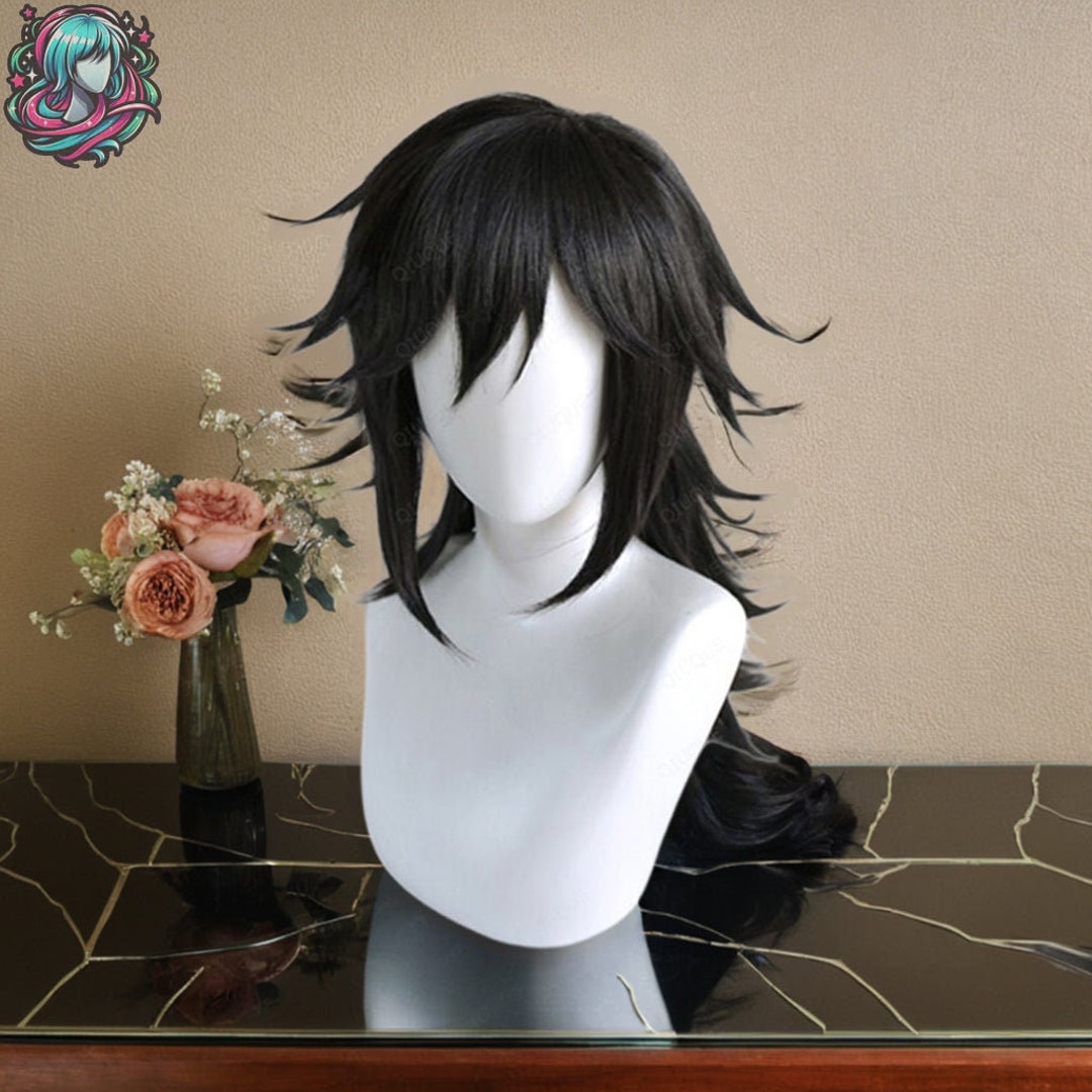 Cosplay Wig / Giyu Tomioka / Anime & Cosplay Events - Etsy