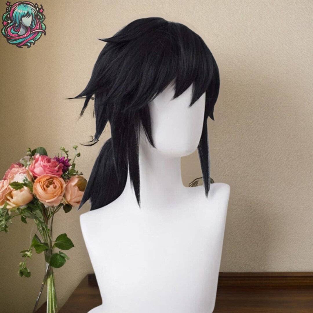Cosplay Wig / Giyu Tomioka / Anime & Cosplay Events - Etsy