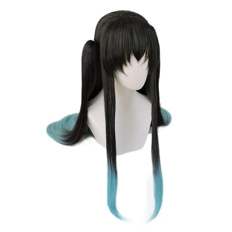 Cosplay Wig / Muichiro Tokito / Anime & Cosplay Events - Etsy