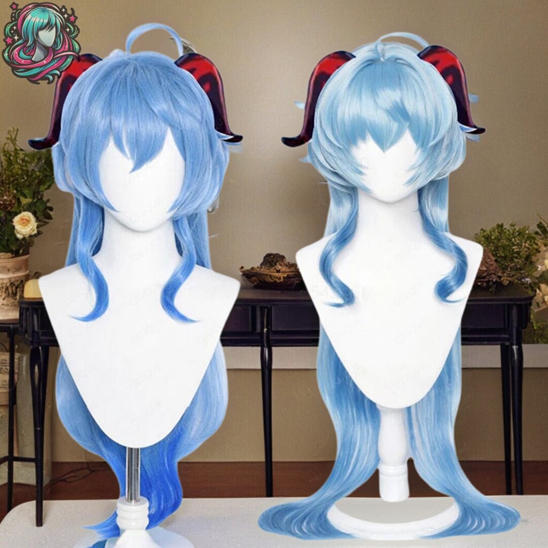 Cosplay Wig / Ganyu, Genshin / Anime & Cosplay Events - Etsy