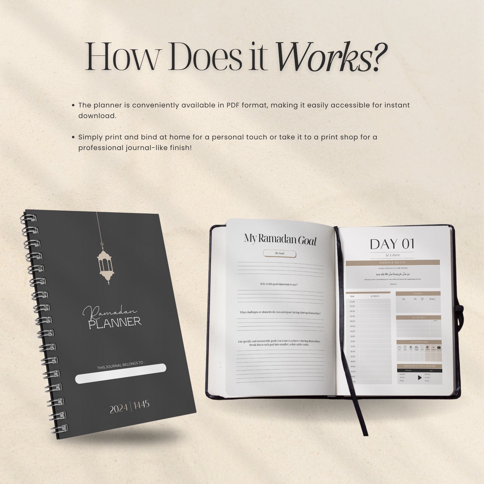 2024 Ramadan Planner Printables for Muslims Ramadan 1445 Preparation ...