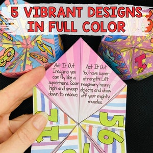 Superhero Cootie Catcher Print and Play Pack - Chatterboxes - Fortune ...
