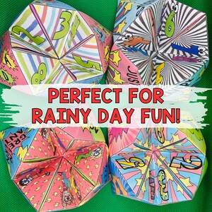 Superhero Cootie Catcher Print and Play Pack - Chatterboxes - Fortune ...