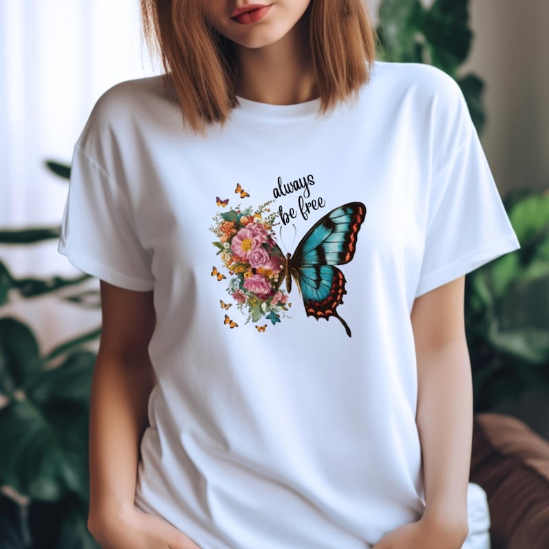 Butterfly T Shirts Women - Etsy