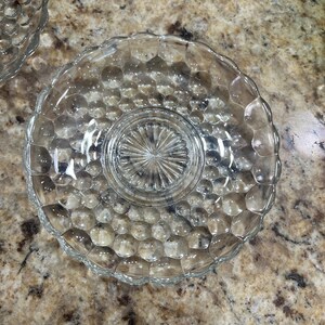 Anchor Hocking Vintage Bubble Pattern Saucers Set of Four - Etsy