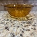 Vintage Indiana Glass Daisy Pattern Round Serving Bowl, Amber ...