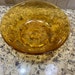 Vintage Indiana Glass Daisy Pattern Round Serving Bowl, Amber ...