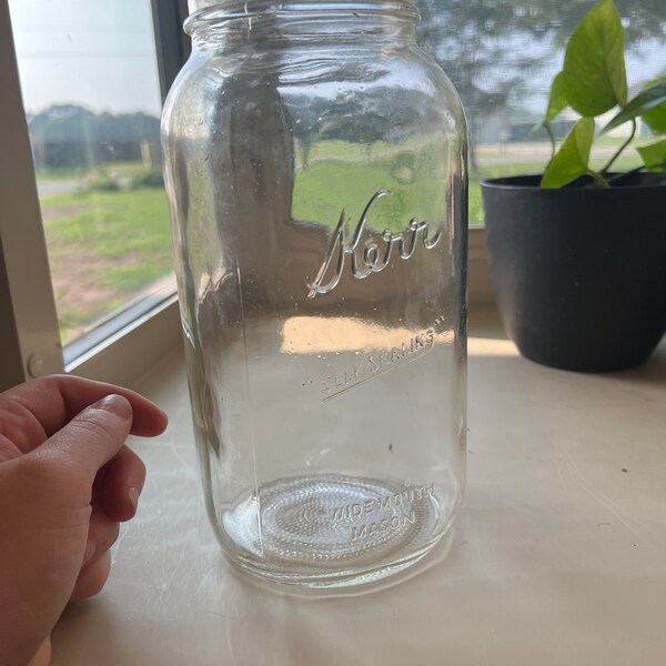 Kerr Canning Jar - Etsy