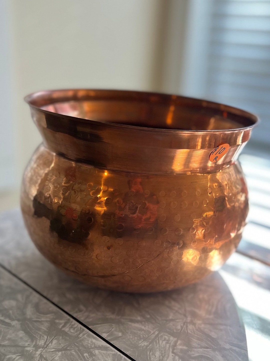 Hammered Copper Container, Made in India - Etsy