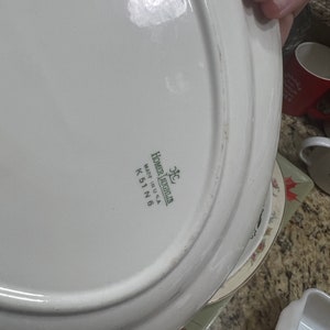 Homer Laughlin 1950s Red Flower Pattern 11x 9 Serving Platter - Etsy