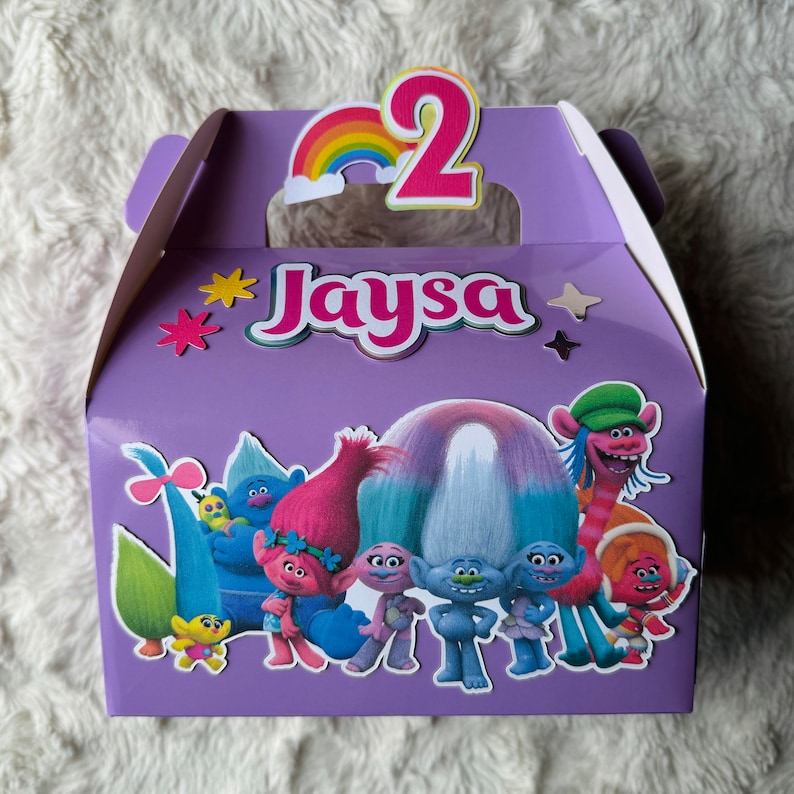 Trolls Candy Boxes - Etsy