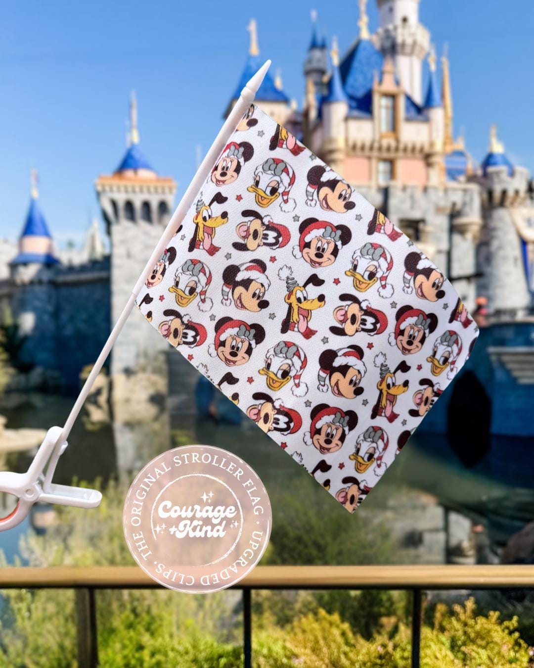 Original Stroller Flag W/ Clip | Holiday Sensational Six | Theme Park ...