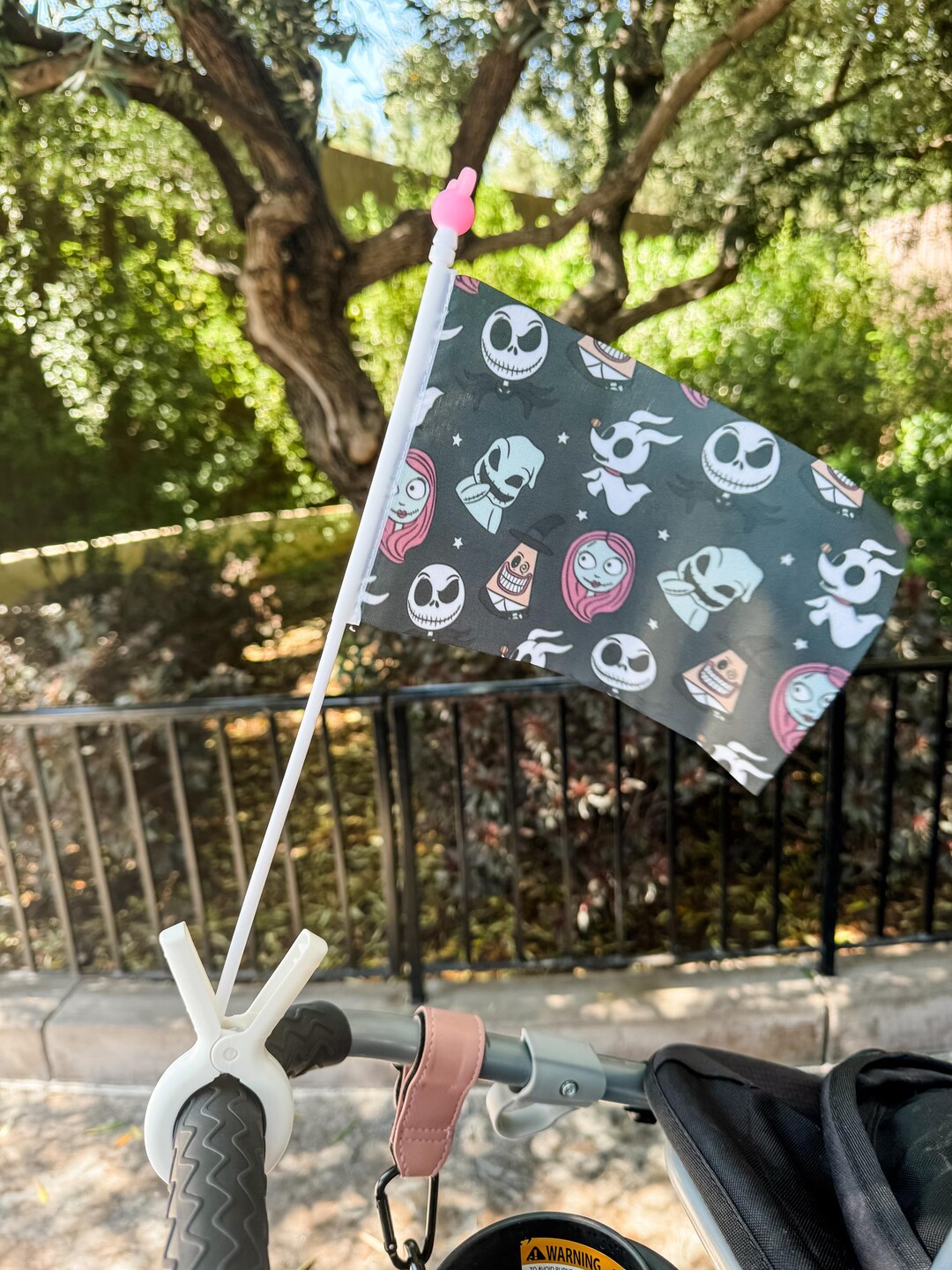 The Original Stroller Flag With Clip & Glow in the Dark Topper | Boogie ...