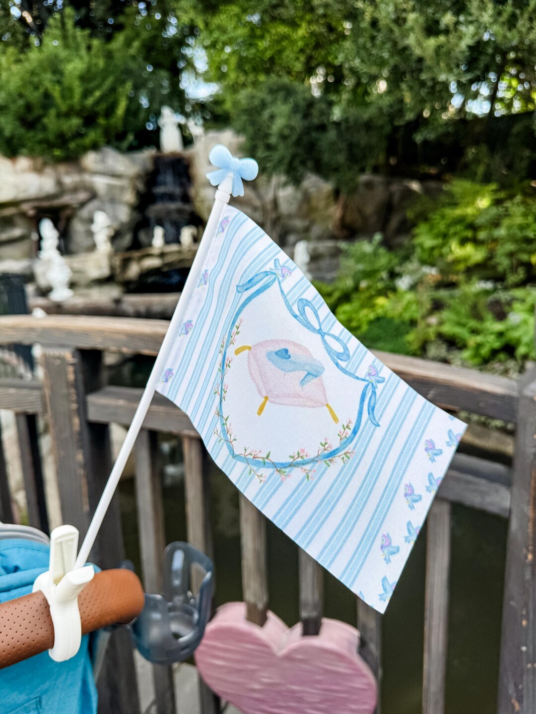 Mini Stroller Flag With Clip LIMITED EDITION Princess Collection Park ...