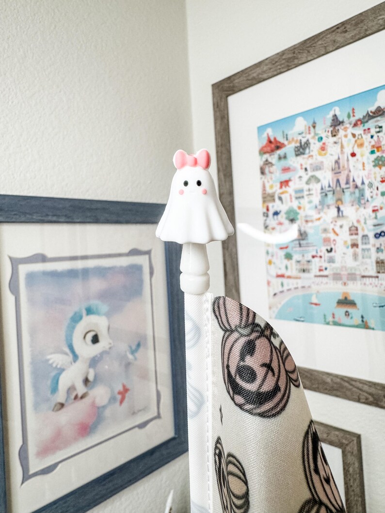 Original Stroller Flag W/ Clip | Pink Pumpkin Mouse | Theme Park ...