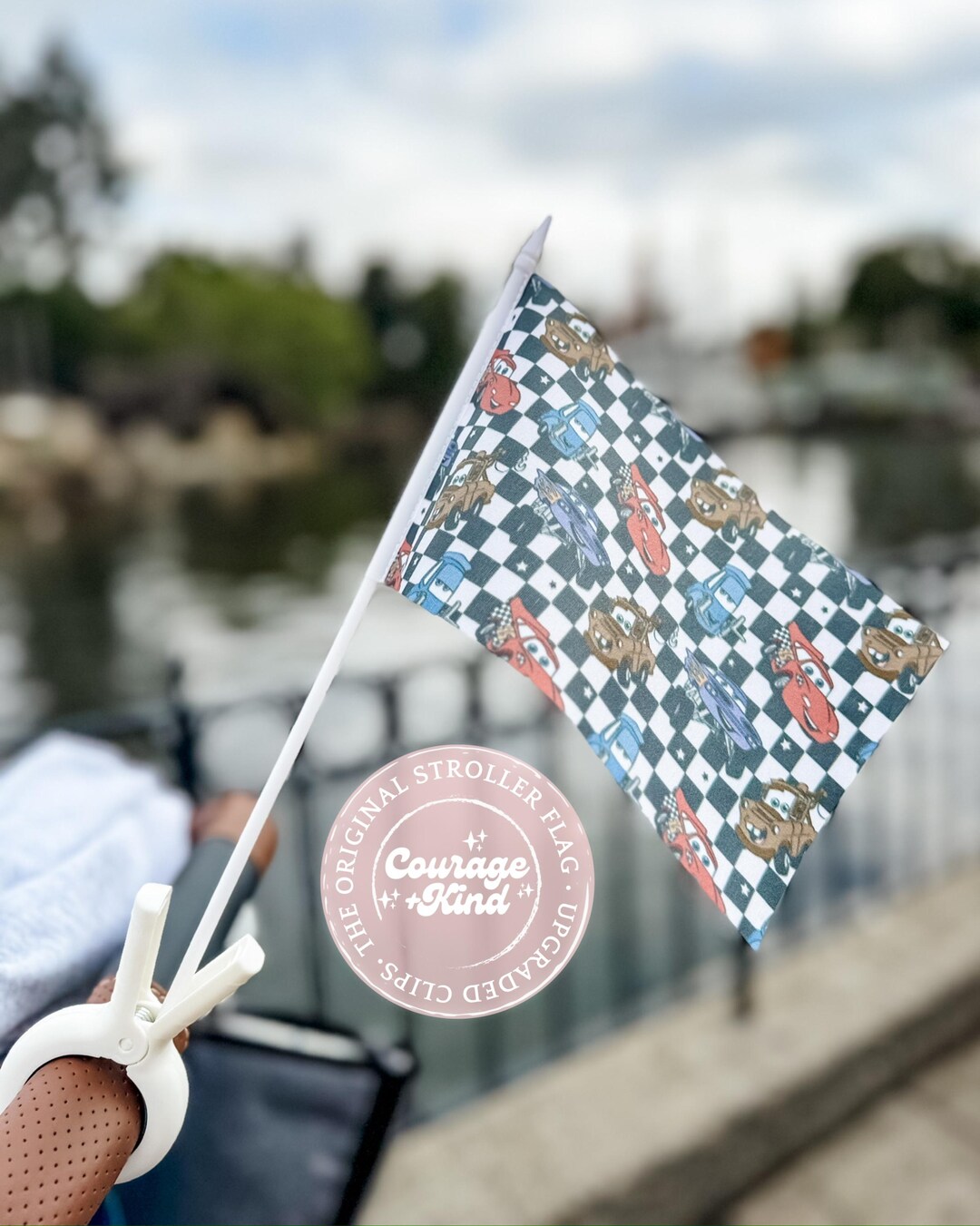 The Original Stroller Flag With Clip | Kachow Pals | Park Accessory ...