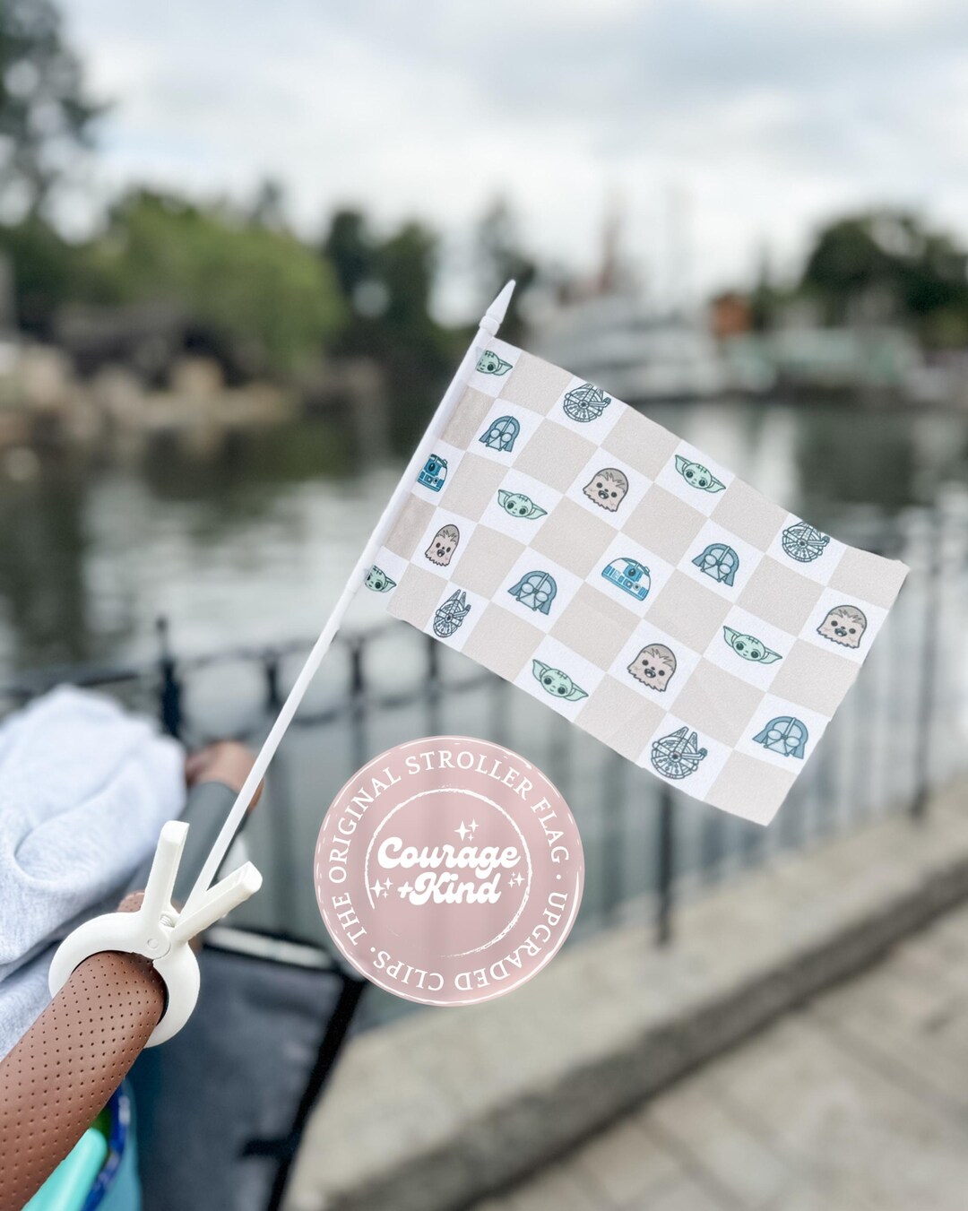 The Original Stroller Flag With Clip Space Pals Park Accessory Theme ...