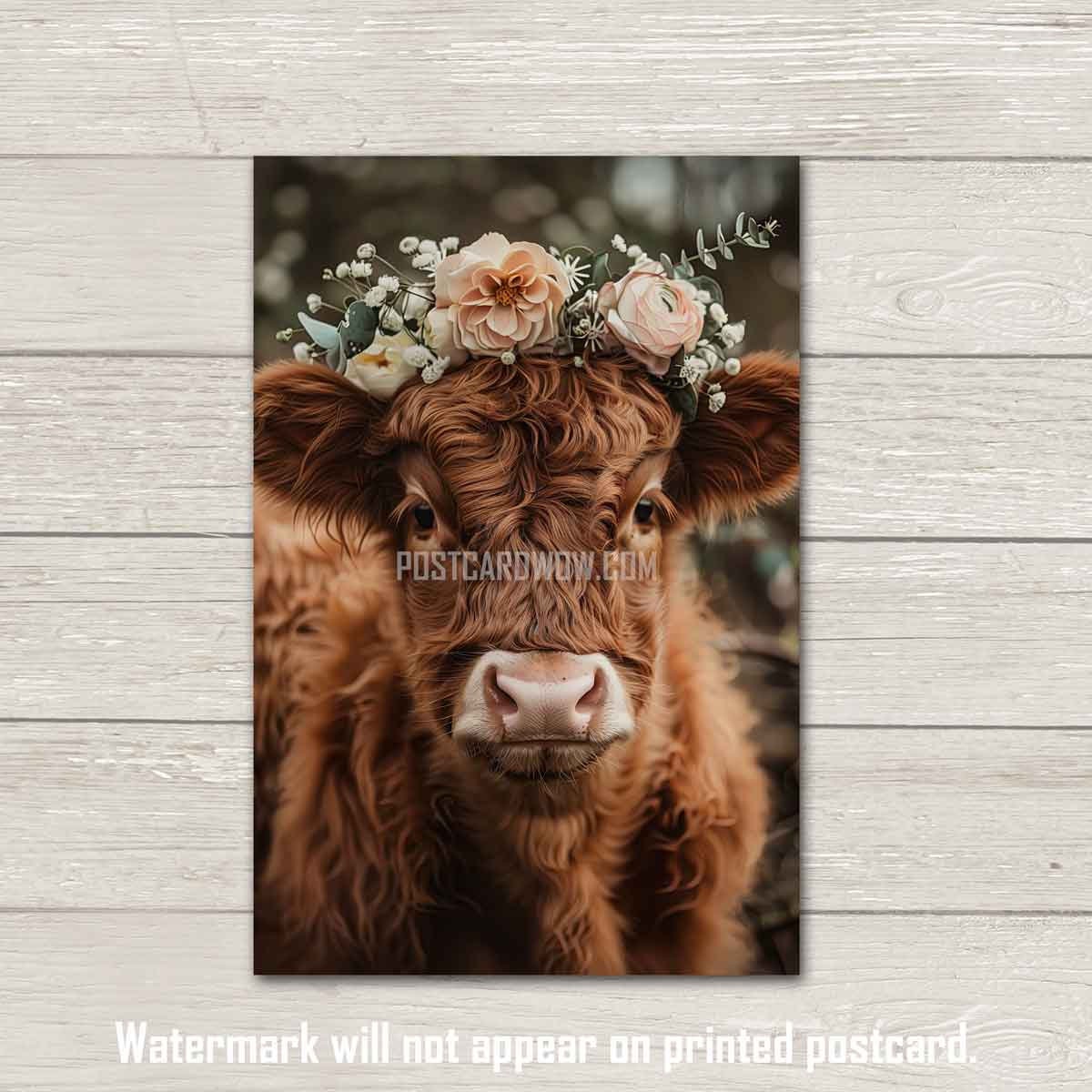 Highland Cows Postcard Set - Etsy