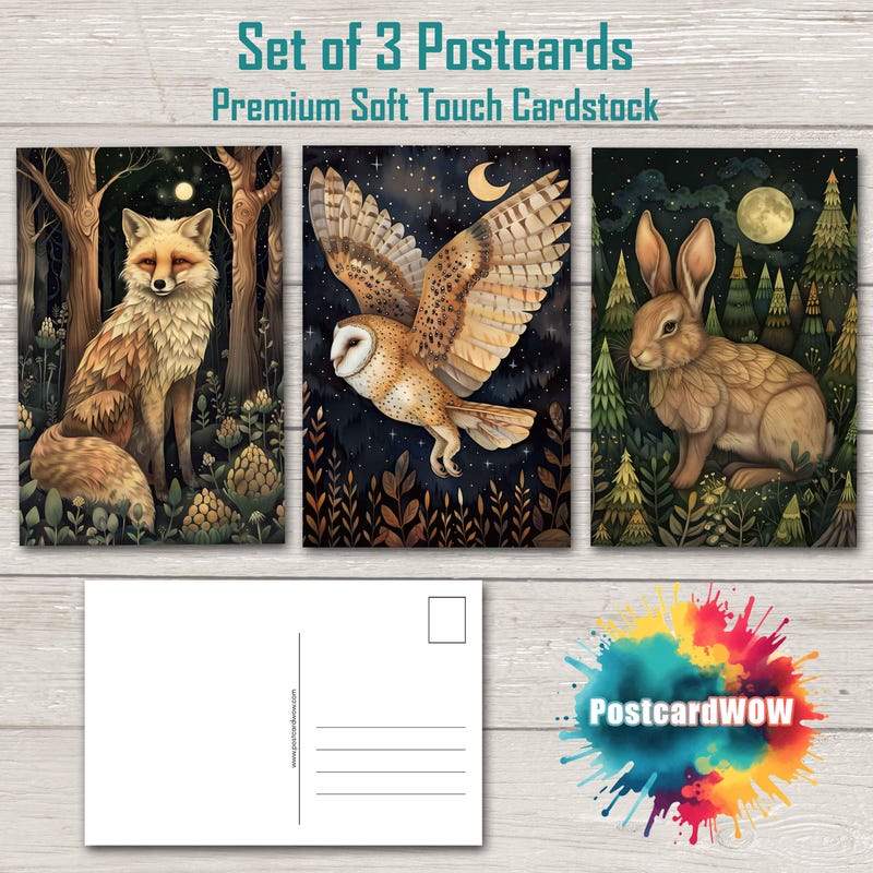 Postcard Set - Etsy