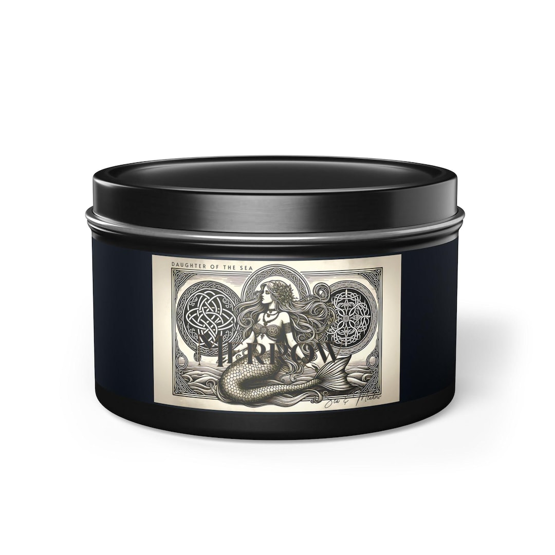 Merrow Sea Salt Candle Celtic Goddess Ocean Nymph Sea Witch Irish ...