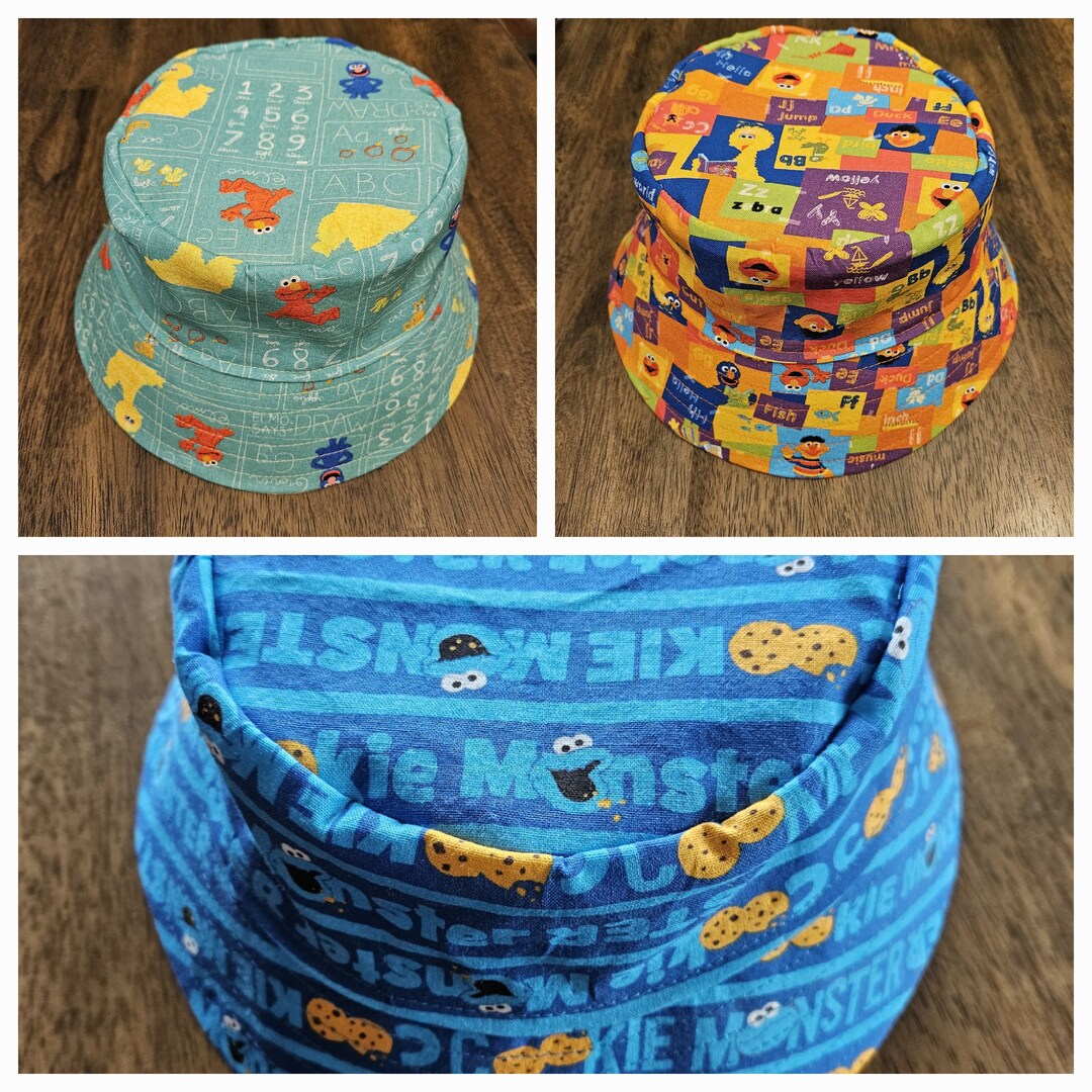 Sesame Street Sun Hats - Etsy