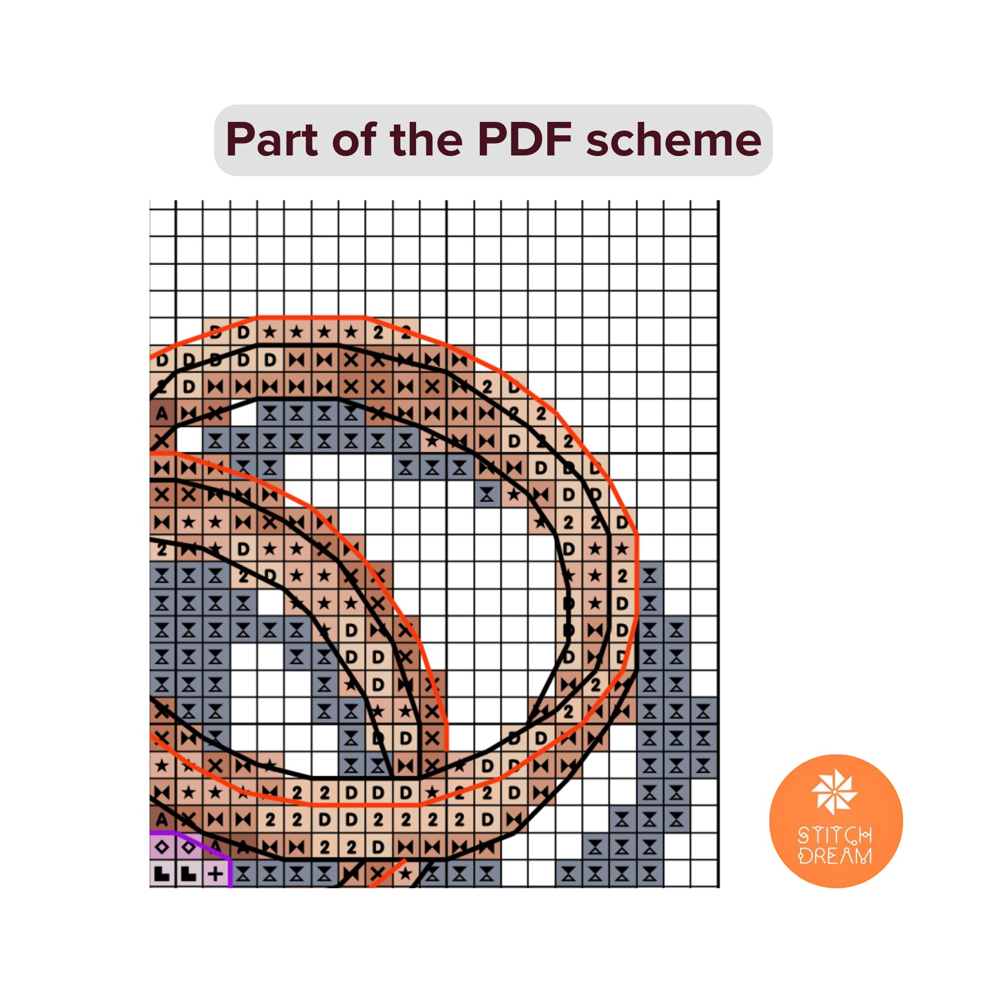 Pattern Wedding Rings Cross Stitch Floral Rings X-stitch Bride and ...