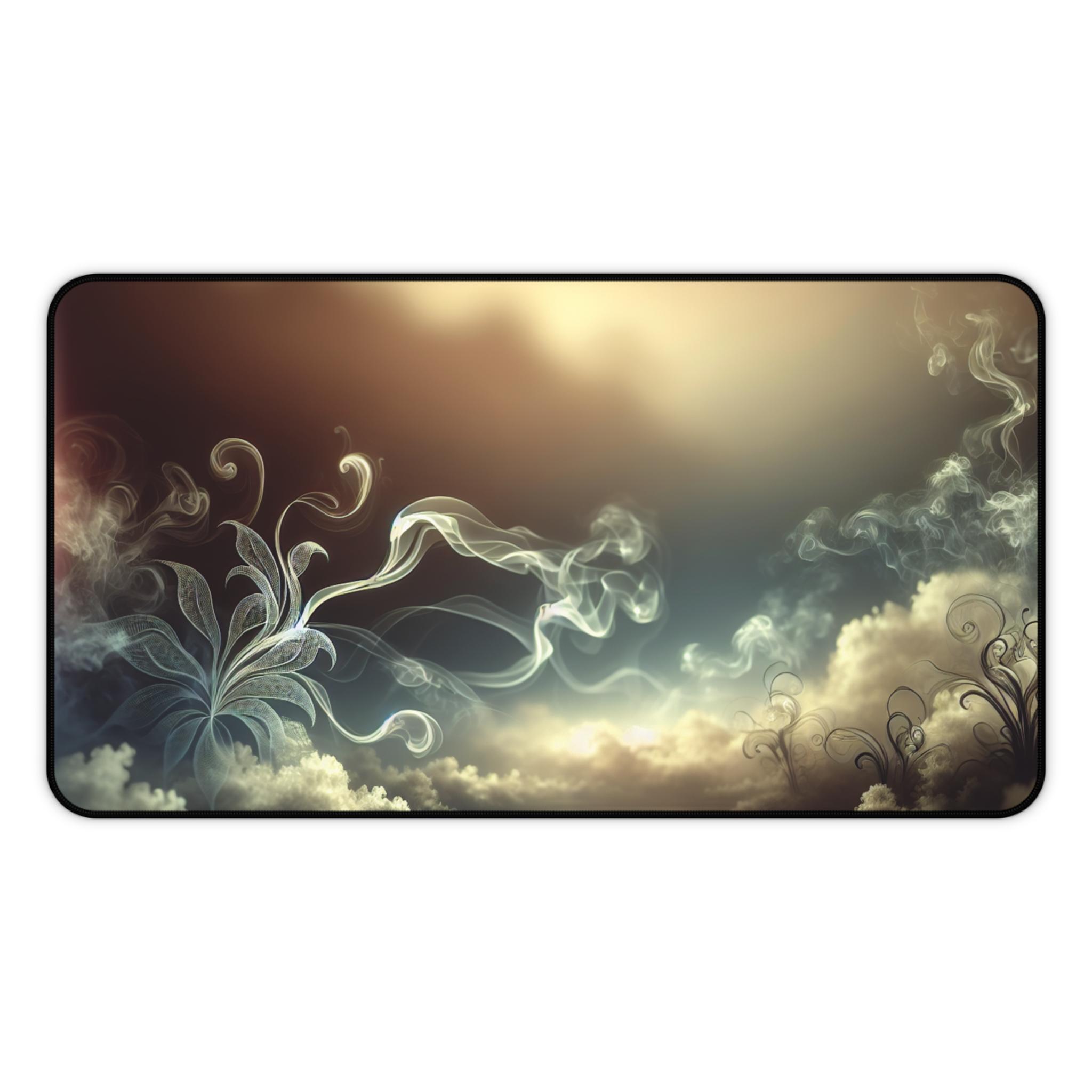Dreamy Cloud Gaming Mouse Pad Blue and Gray Soft Desk Mat for Office PC ...