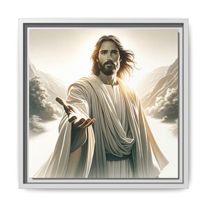 Take Jesus Christ Hand Canvas Wall Art, Christian Framed Print for Home ...