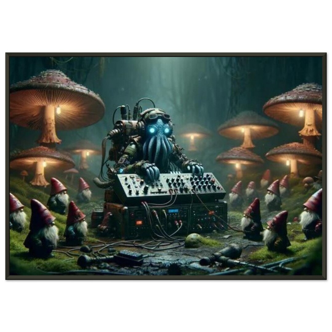 Wall Art Surreal Poster Smoking Room Decor Stoner Wall Art Stoner Girl ...