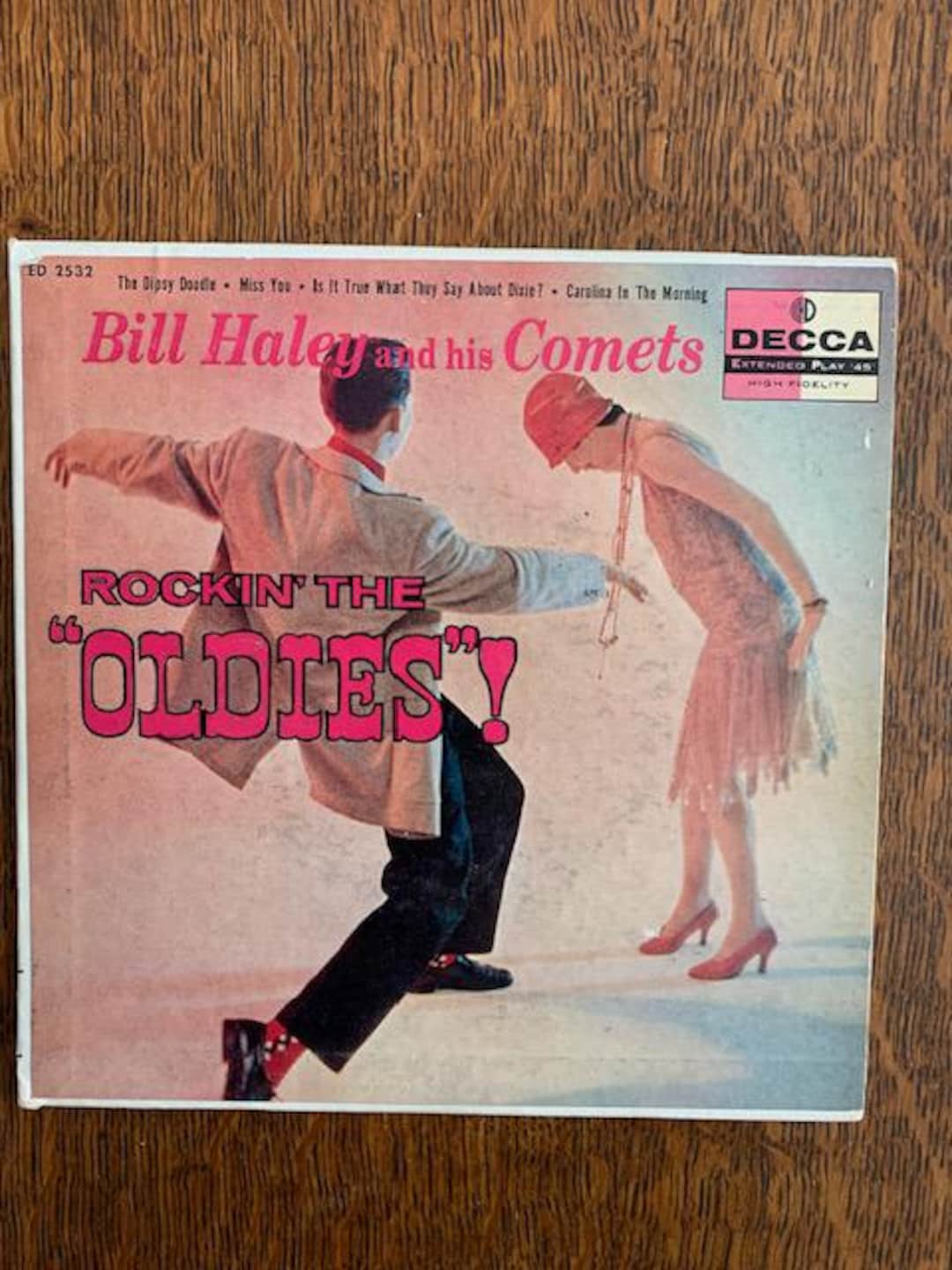 Bill Haley and His Comets - Rockin' the Oldies - Decca EP 45 - ED 2532 ...