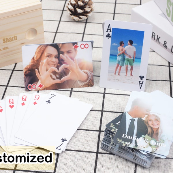 Personalized Playing Cards - Etsy