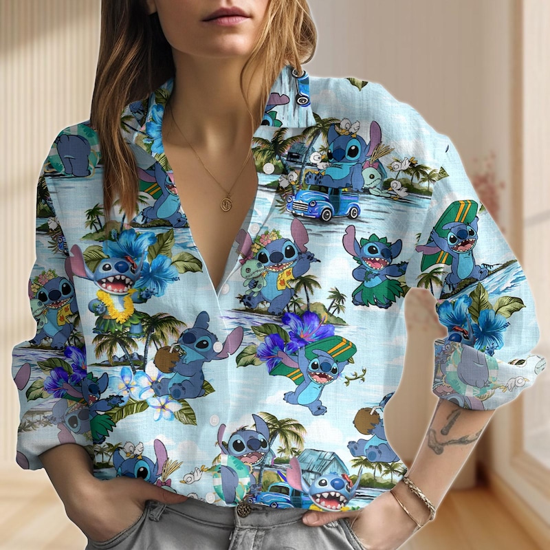Lilo & Stitch Blouse - Etsy