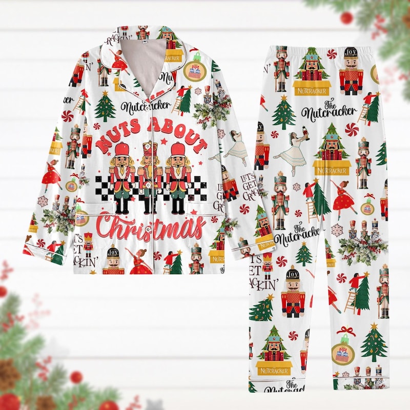 Nutcracker Pajamas Women - Etsy