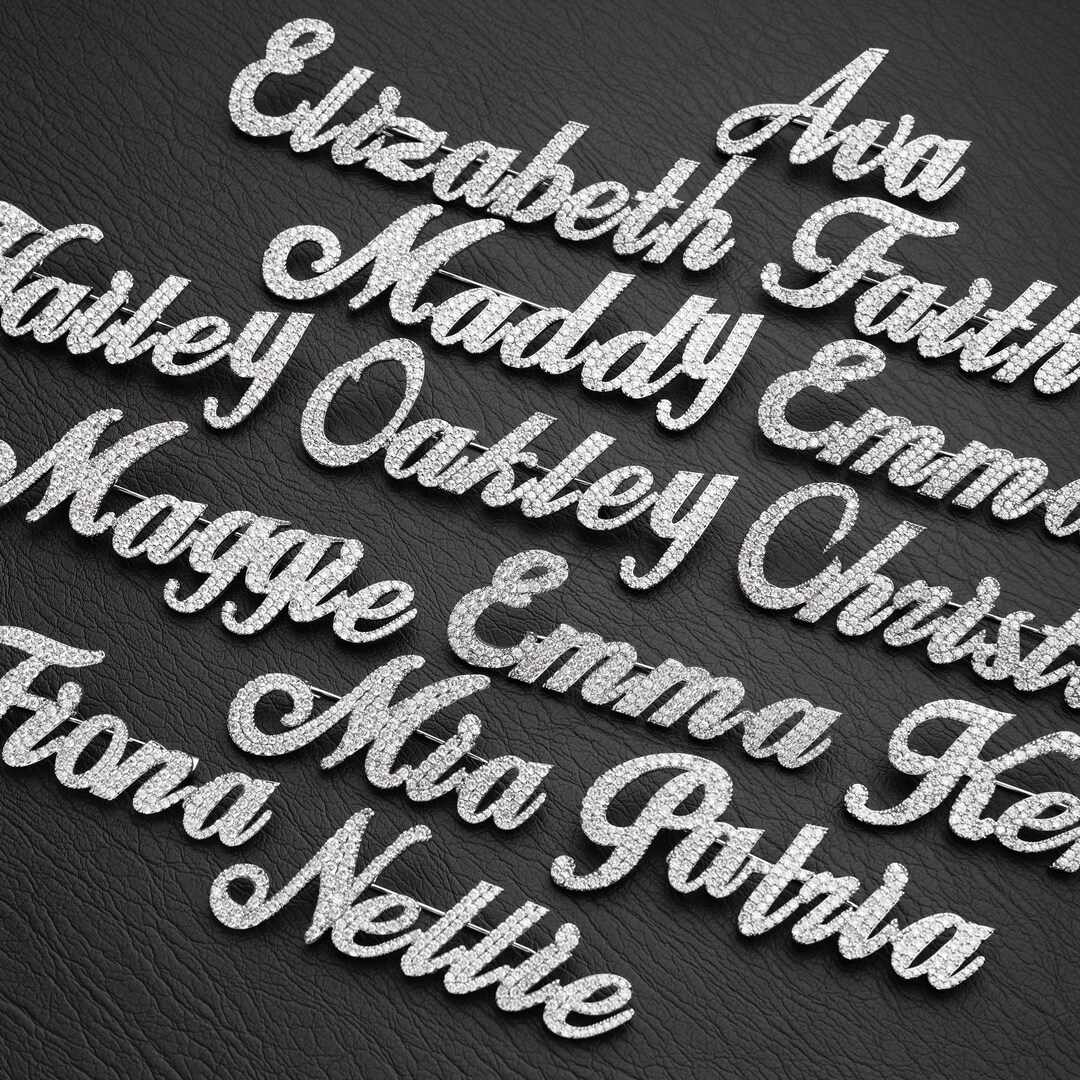 Custom Bling Large-scale Purchase of Zircon Pins, Personalized With Any ...