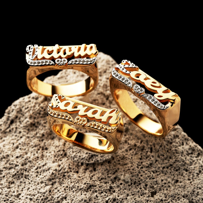 Name Ring - Etsy