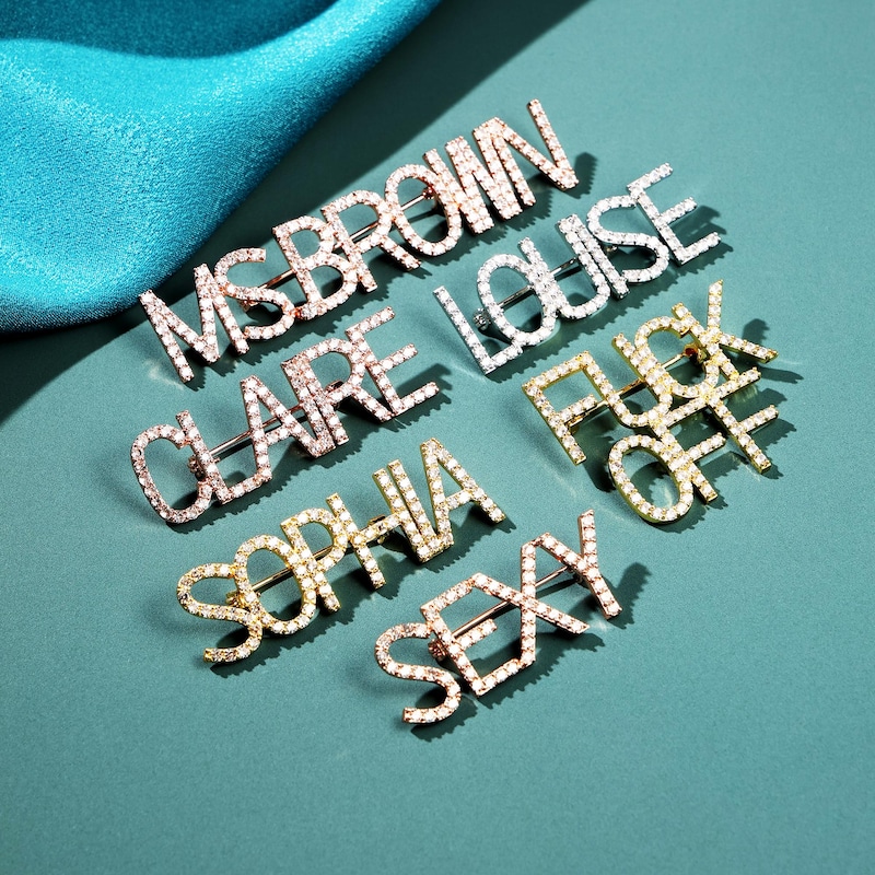 Rhinestone Pins - Etsy