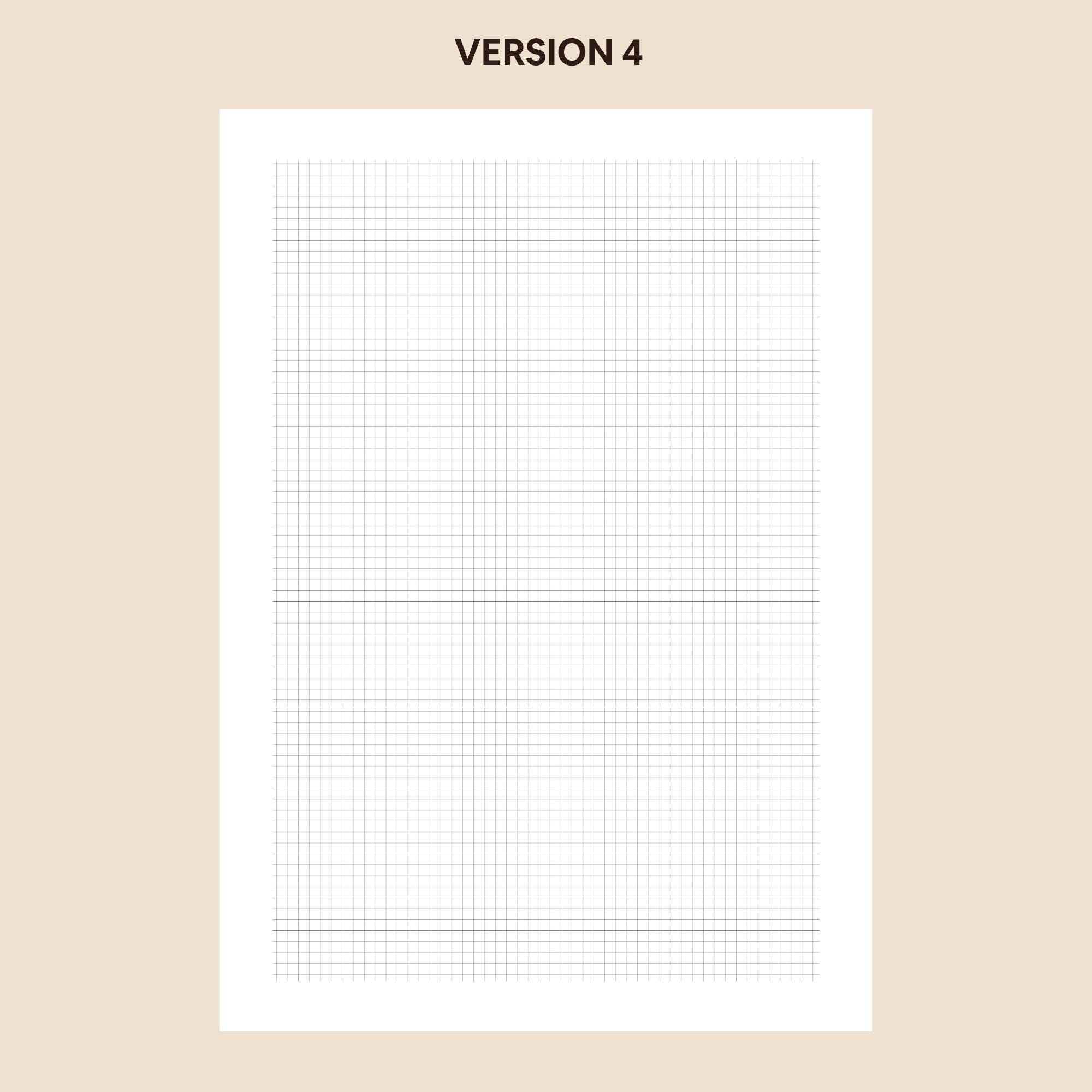 Small Grid Paper Printable: A4, A5, US Letter (instant Download PDF ...