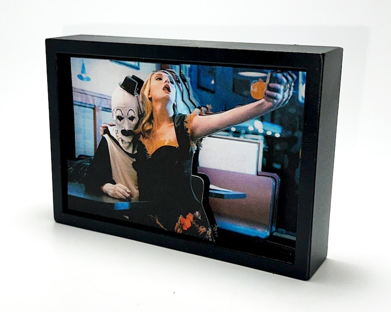 Terrifier / Art the Clown - Handmade 3D Layered Horror Movie 2x3 ...