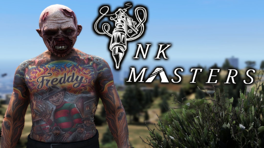 Male | Freddy |tattoo | Fivem | GTA | Skin | Ped | Mods - Etsy