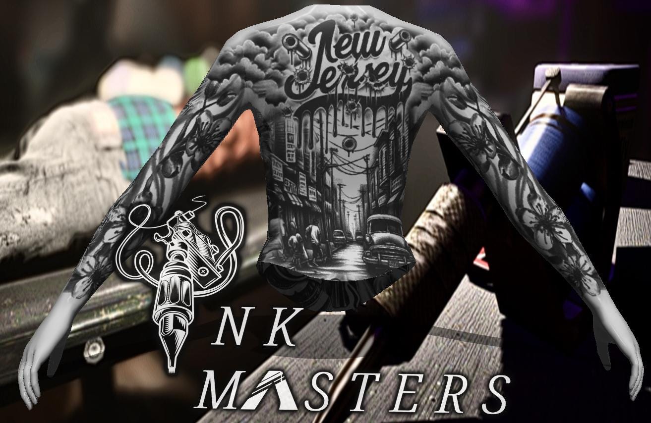 Female | New Jersey | Tattoo | Fivem | GTA | Skin | Ped | Mods - Etsy