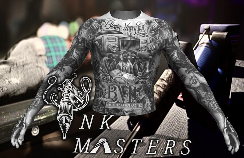 Male | BMF | Tattoo | Fivem | GTA | Skin | Ped | Mods - Etsy